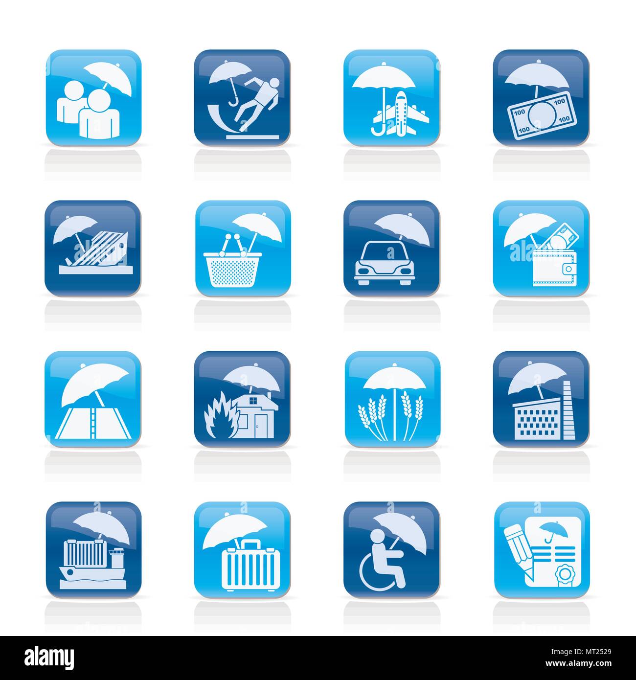 Home insurance policy computer Stock Vector Images - Alamy