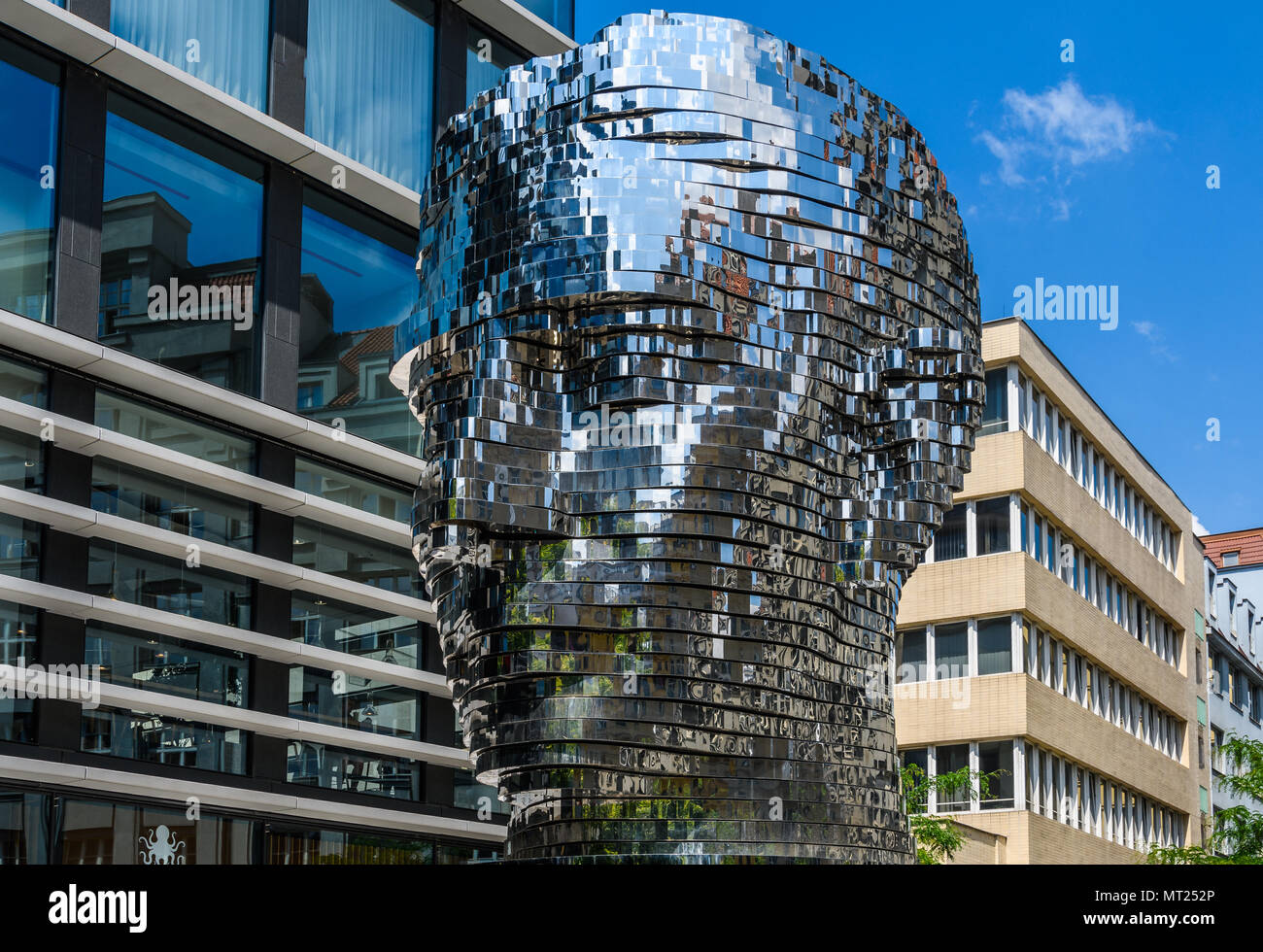 Statue franz kafka david cerny hi-res stock photography and images - Alamy