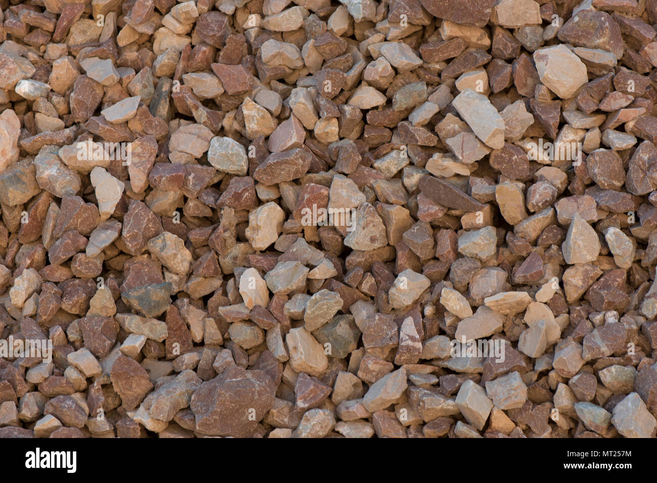 crushed stone for construction Stock Photo - Alamy