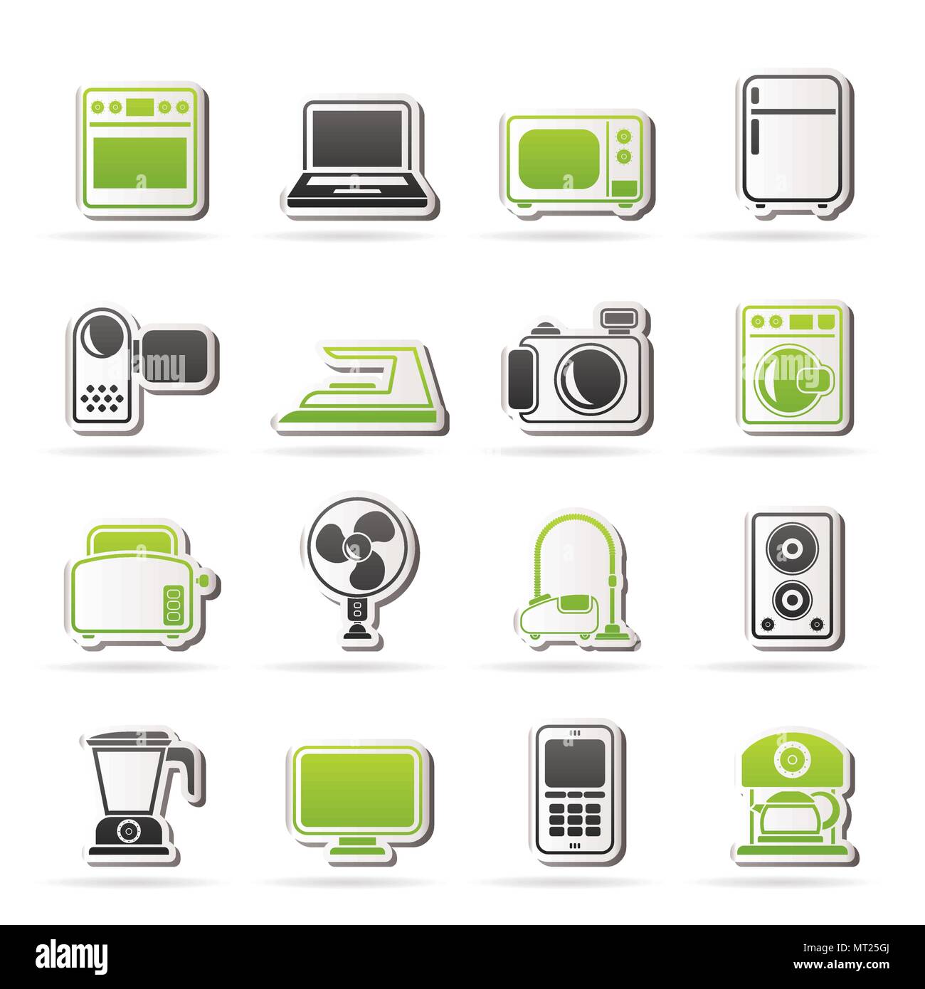 Electronics appliances Stock Vector Images - Alamy