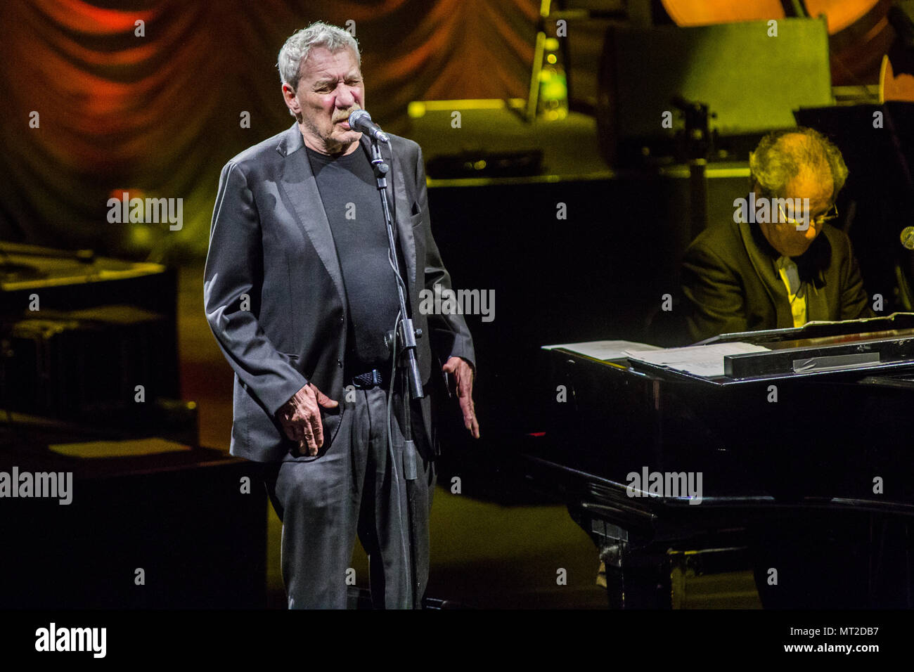 Lugano Switzerland. 27 May 2018. The Italian singer-songwriter PAOLO ...