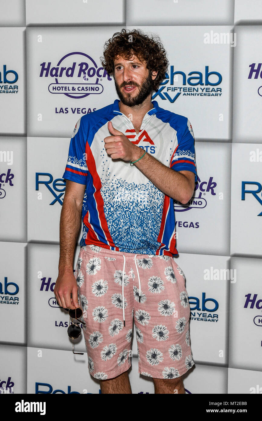 Las Vegas Nv Usa 27th May 2018 Lil Dicky Rehab Beach Club Debut At