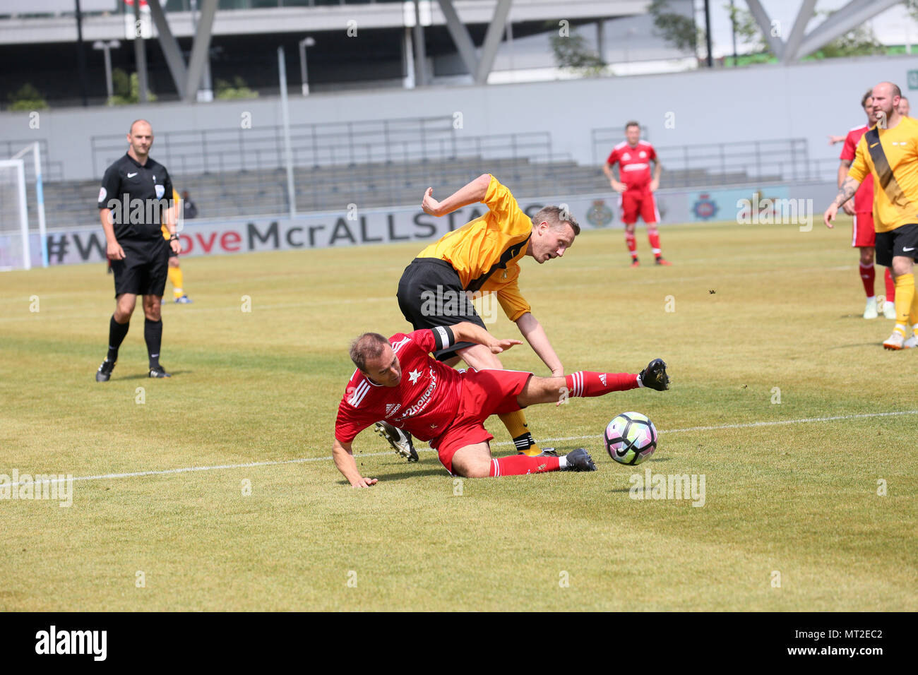Police officers play soccer hi-res stock photography and images - Alamy