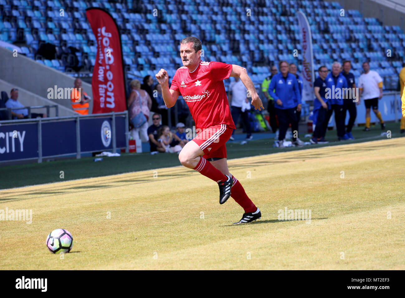 Police officers play soccer hi-res stock photography and images - Alamy