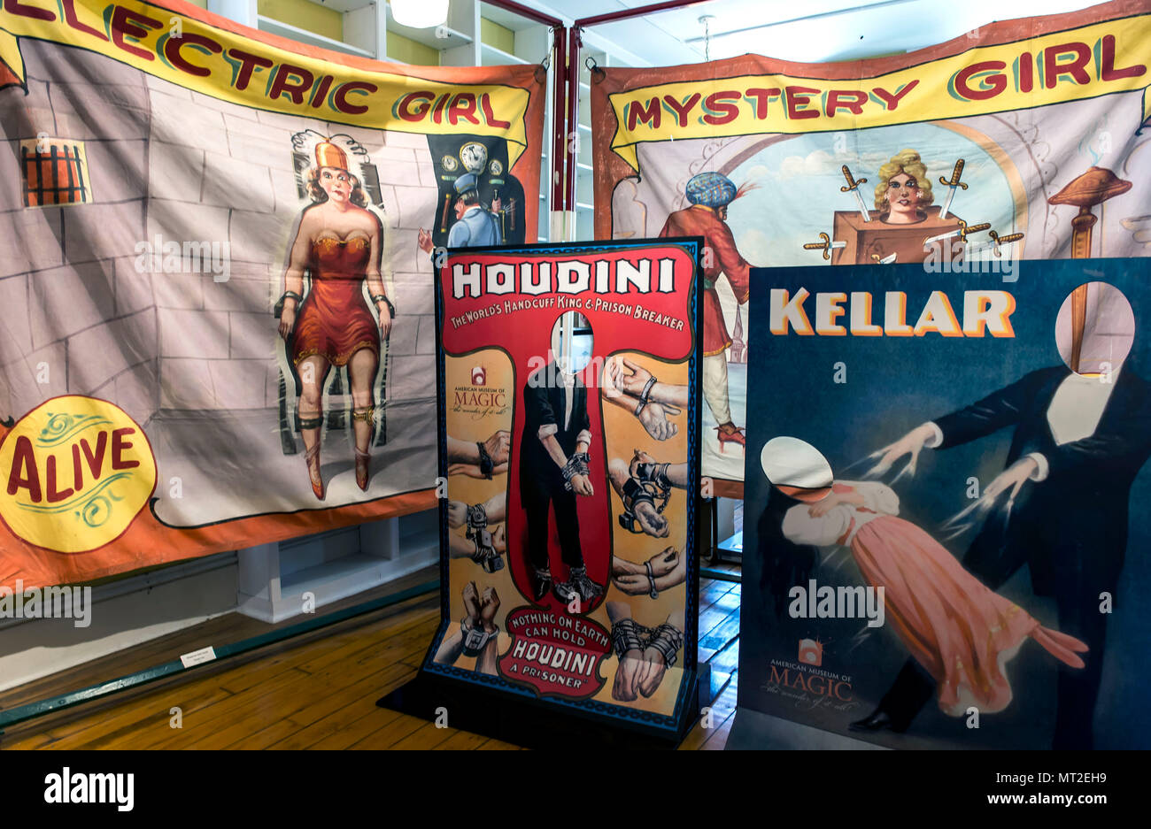 Houdini museum of magic hi-res stock photography and images - Alamy