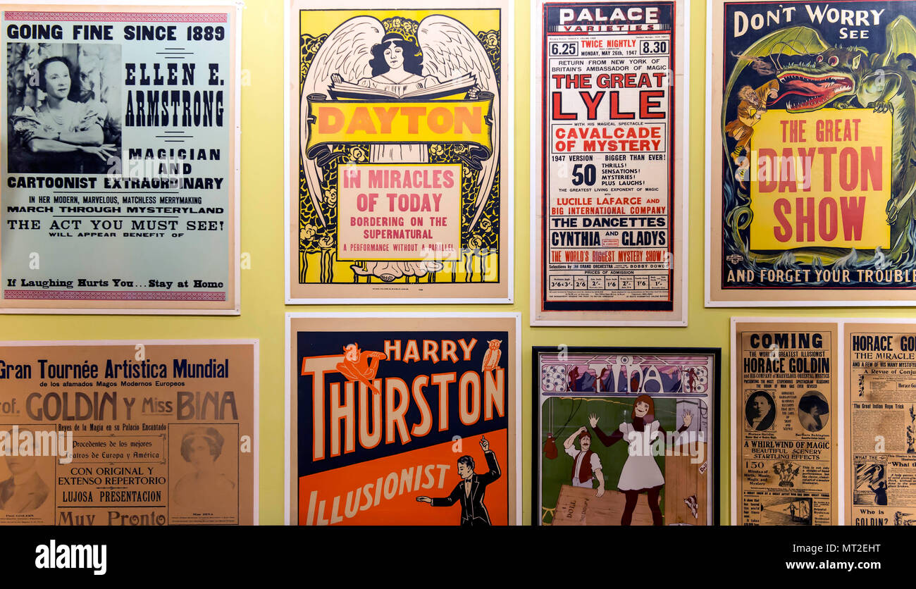 Houdini museum hi-res stock photography and images - Alamy