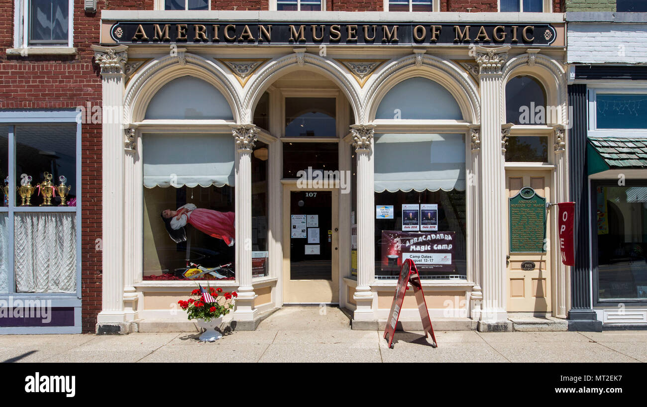 Marshall, Michigan, USA. 27th May, 2018. Now celebrating its 40th year ...