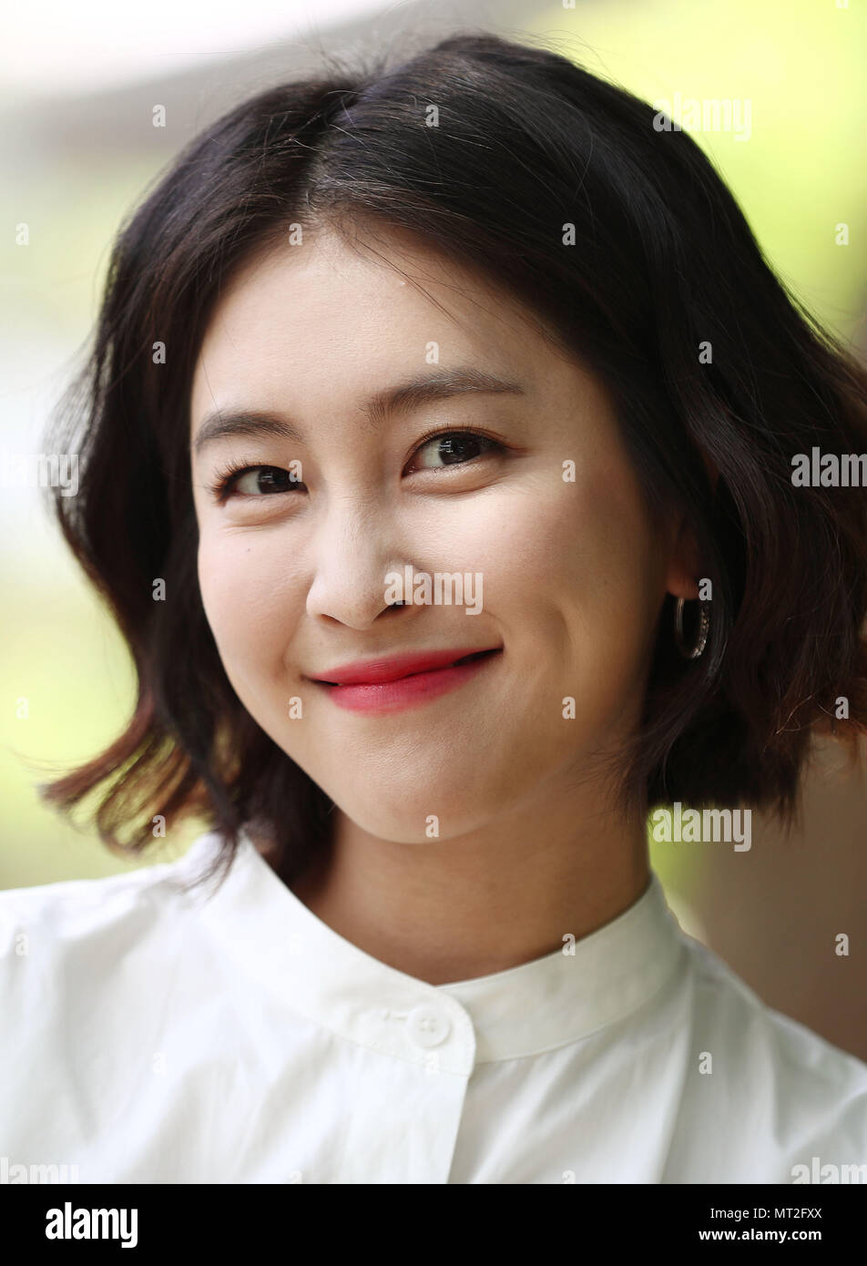 28th May, 2018. S. Korean actress Park Min-ji South Korean actress Park ...