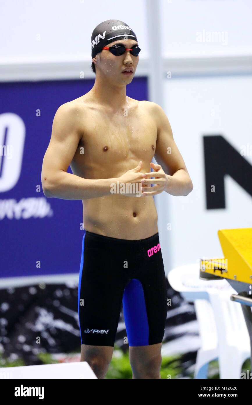 Tokyo, Japan. 27th May, 2018. Shogo Takeda (JPN) Swimming : Japan Open ...