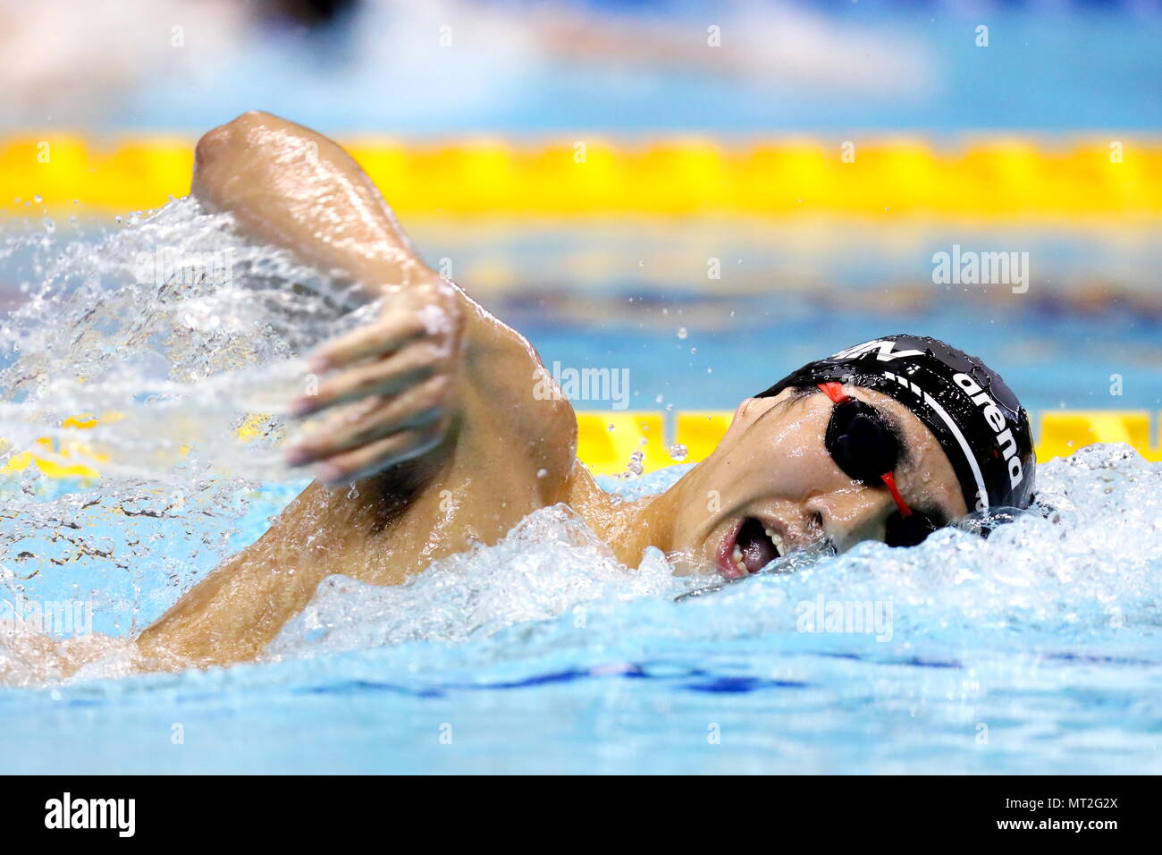 Tokyo, Japan. 27th May, 2018. Shogo Takeda (JPN) Swimming : Japan Open ...