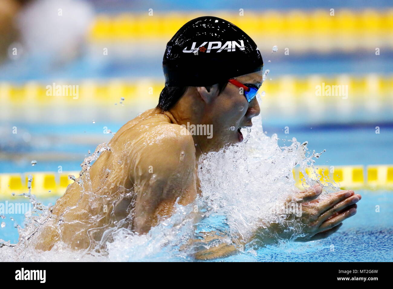 Tokyo, Japan. 27th May, 2018. Ippei Watanabe (JPN) Swimming : Japan ...