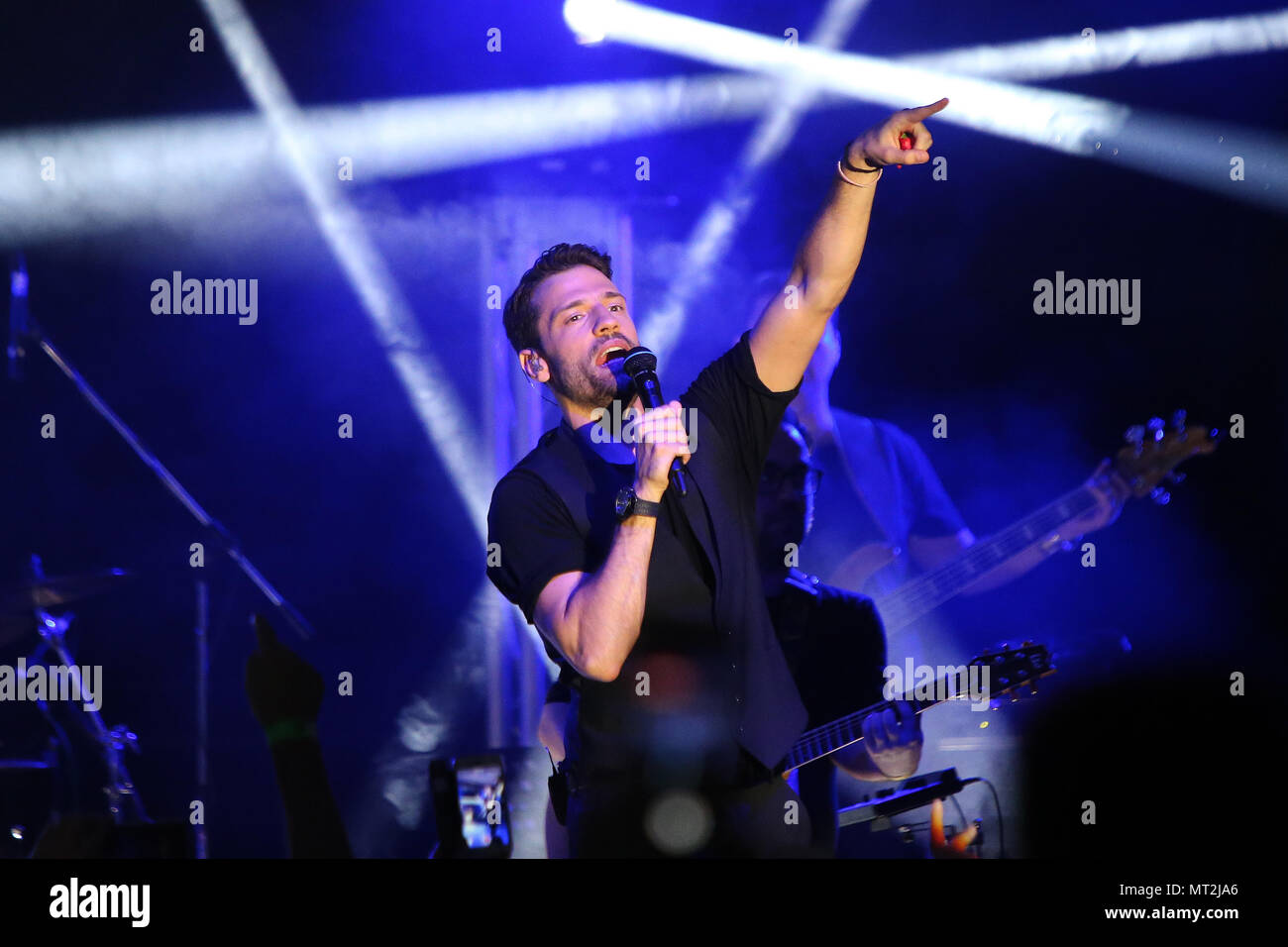 Konstantinos Argiros performs live at the London Cypriot wine festival ...