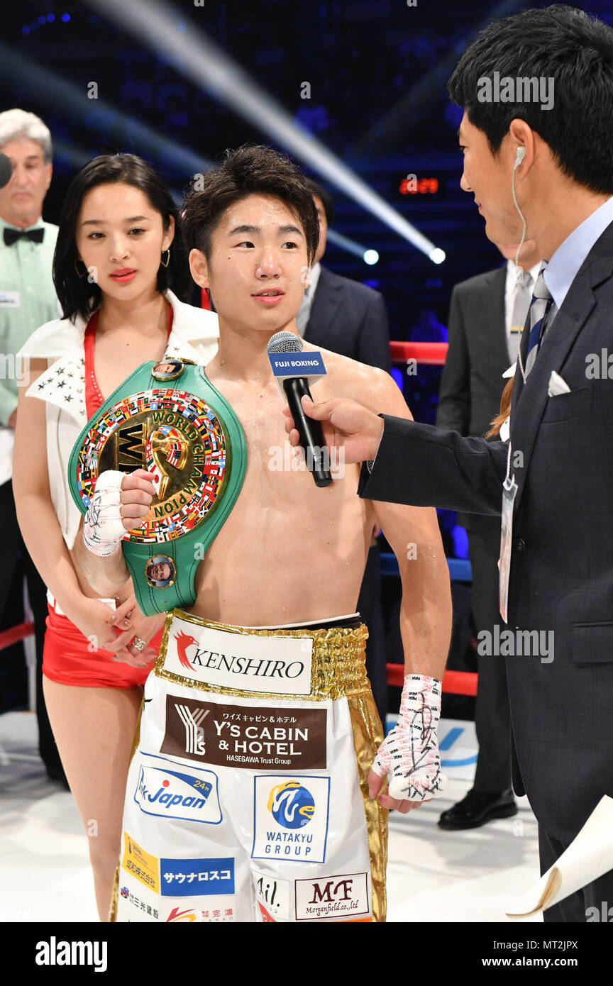 Tokyo, Japan. 25th May, 2018. Ken Shiro (JPN) Boxing : Ken Shiro of ...