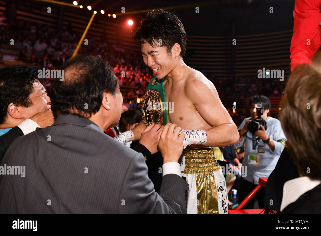 Tokyo, Japan. 25th May, 2018. Ken Shiro (JPN) Boxing : Ken Shiro of ...