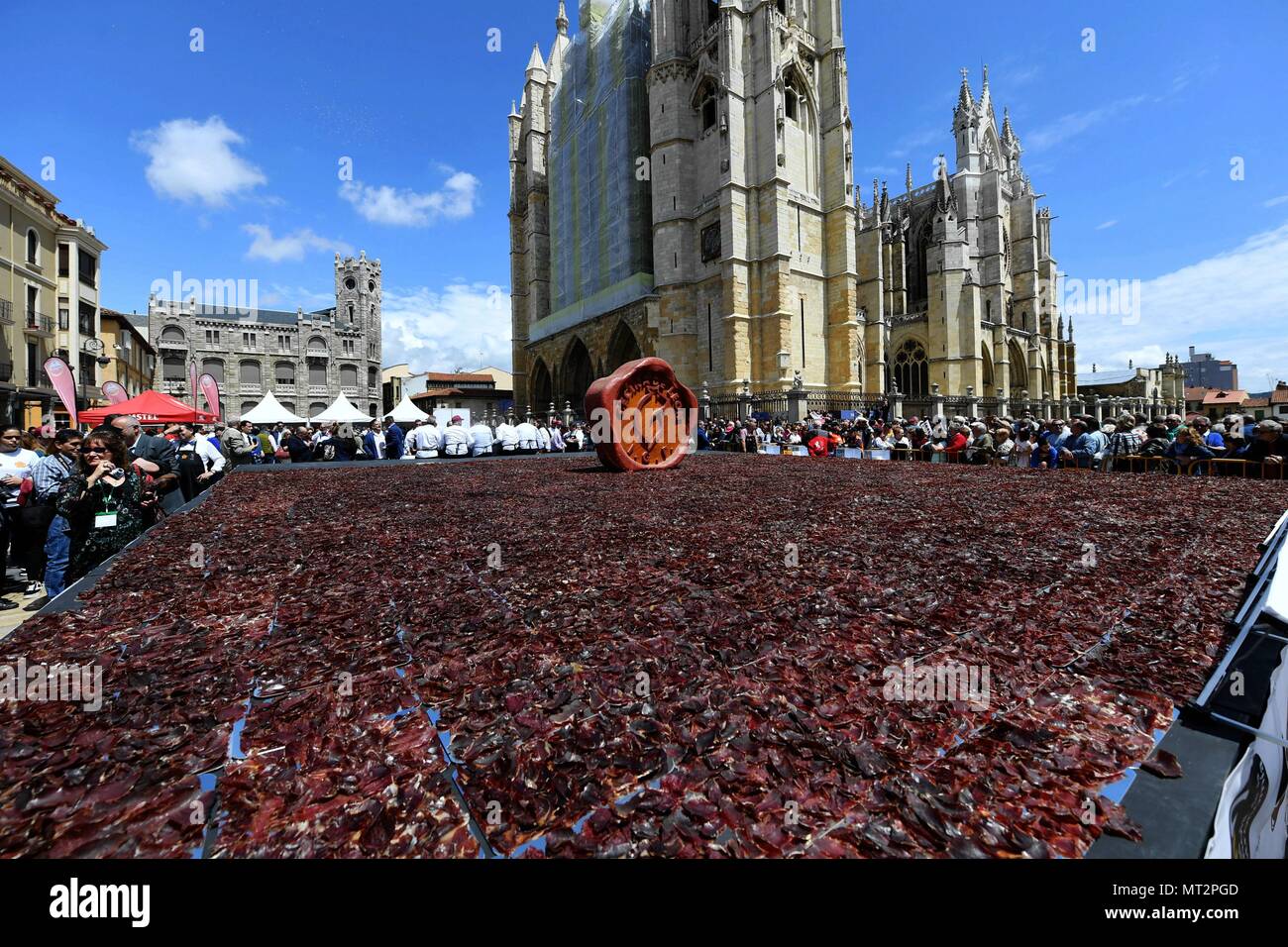 Madrid. 27th May, 2018. Photo taken on May 27, 2018 shows the biggest ...