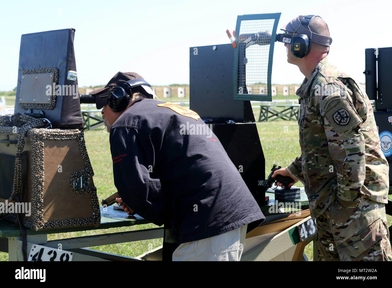 Kenneth Kliewer, a retired National Guard Soldier from Haslett ...