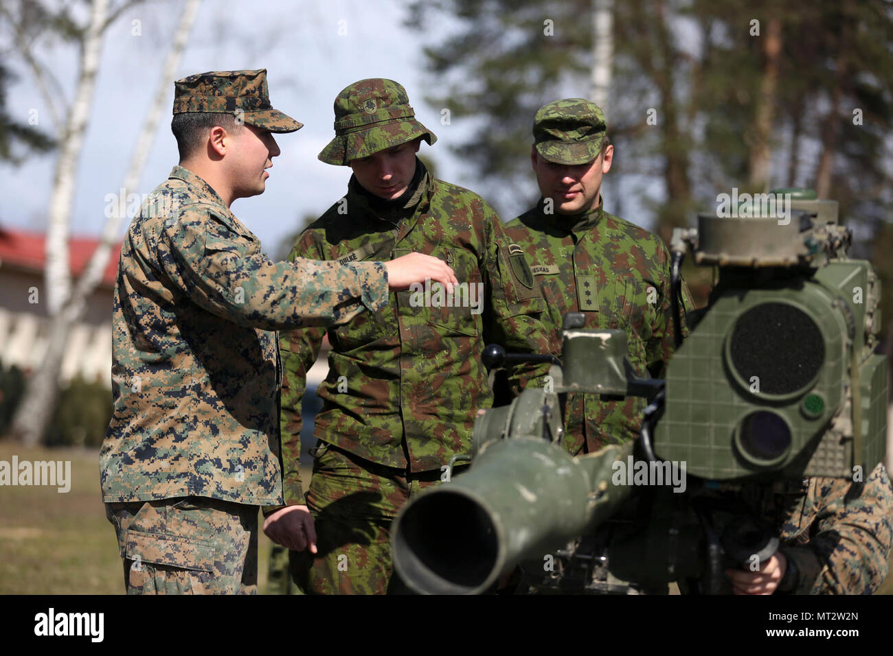 M41a4 saber missile launcher hi-res stock photography and images - Alamy