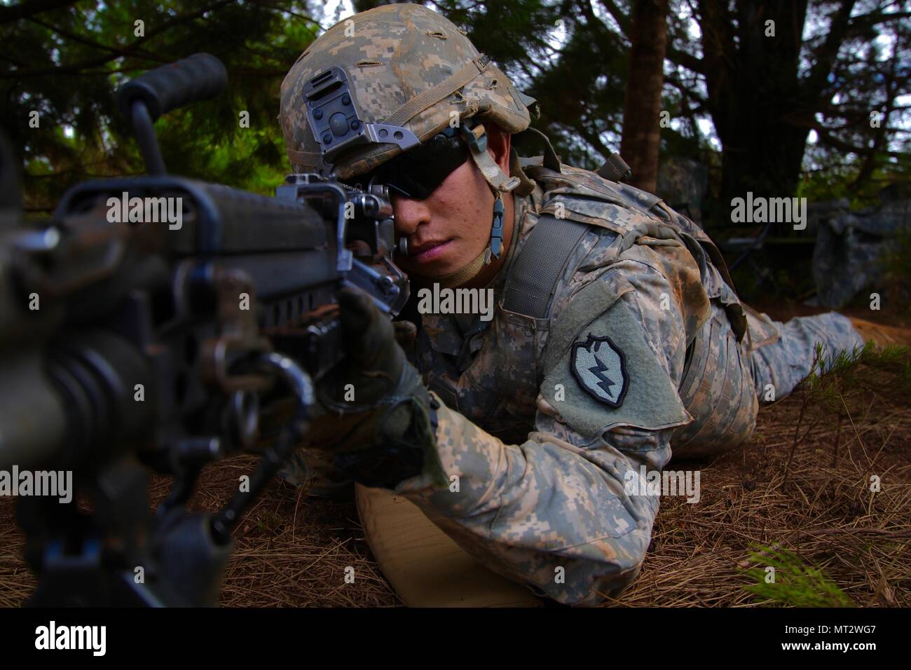 SCHOFIELD BARRACKS, Hawaii – Spc. Reymark Cunanan, a Soldiers with the ...