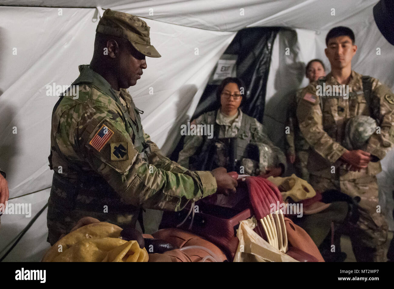 U.S. Army Reserve Sgt. 1st Class Terry Warren, of the Effects and ...