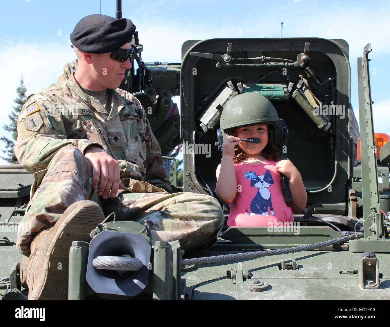 Spc. Carl Hargis with 1st Battalion, 5th Infantry Regiment, 1st Stryker ...