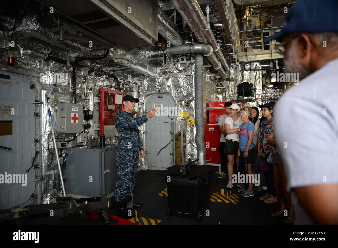 170722-N-CM227-0087 SAN DIEGO (July 22, 2017) GM1 Alan Mowder, a native ...