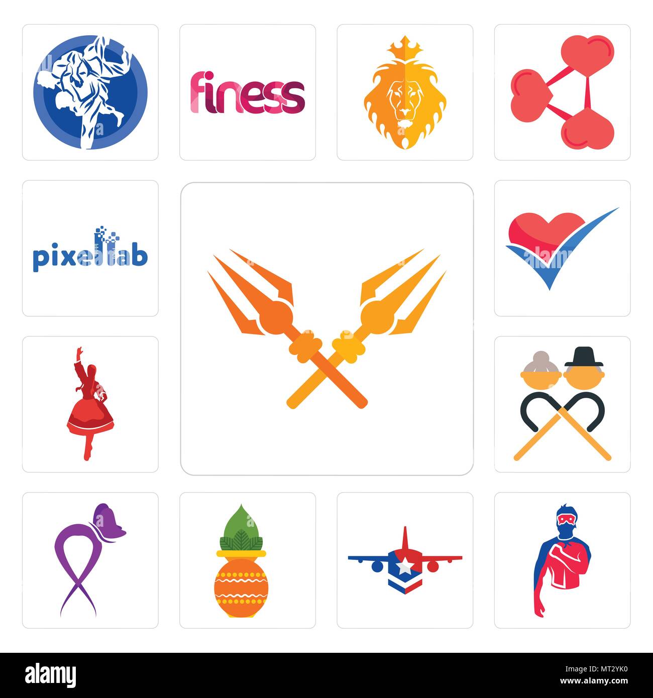 Generic superhero icon hi-res stock photography and images - Alamy