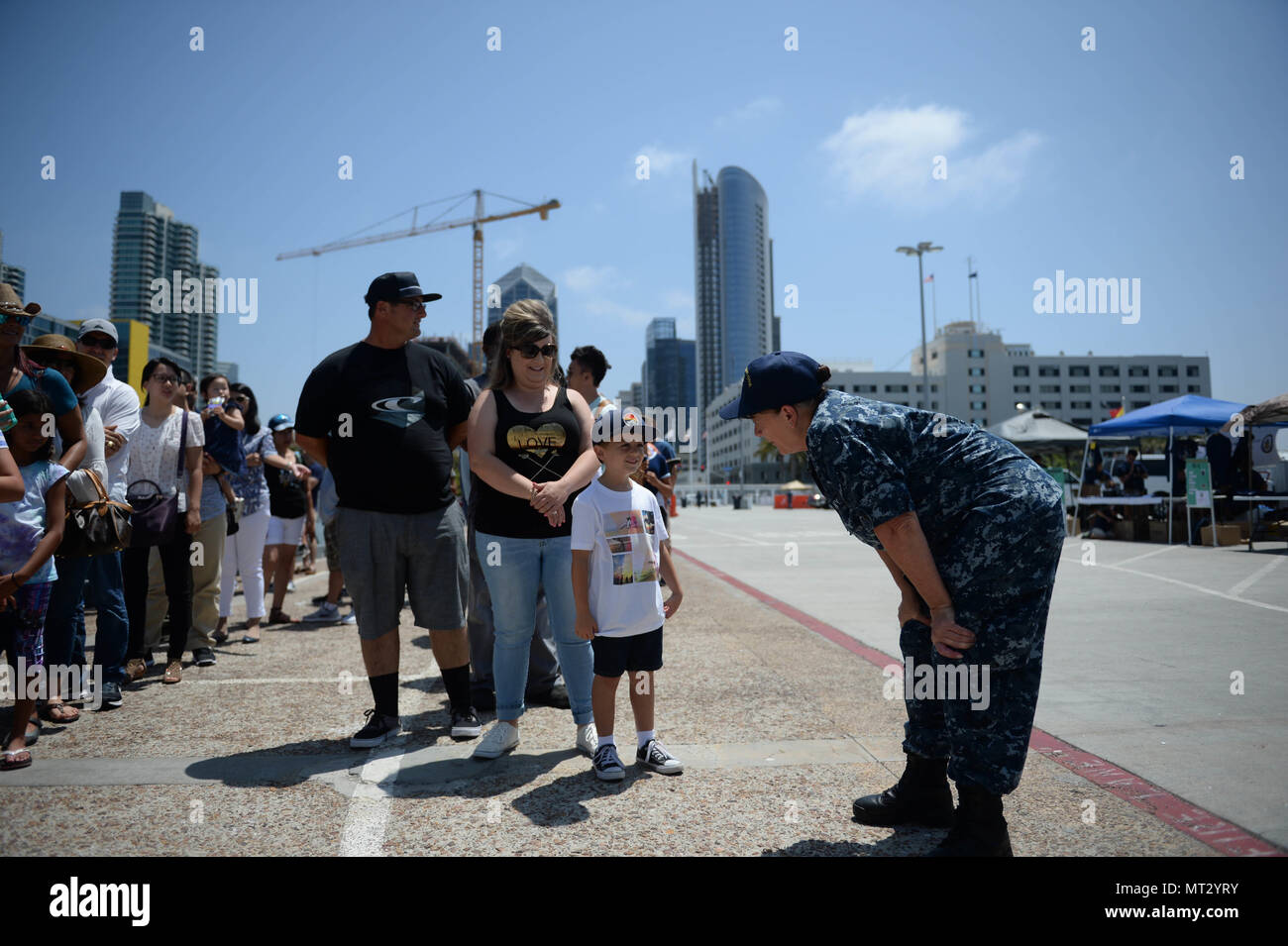 170722-N-CM227-0240 SAN DIEGO (July 22, 2017) Anthony Sweetman, a six ...