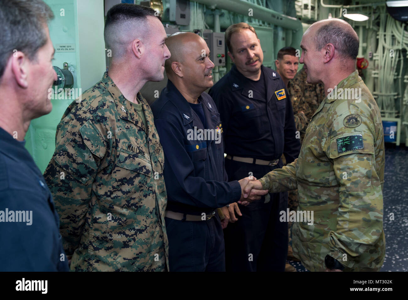 170723-N-RU971-030 CORAL SEA (July 23, 2017) Capt. George Doyon ...
