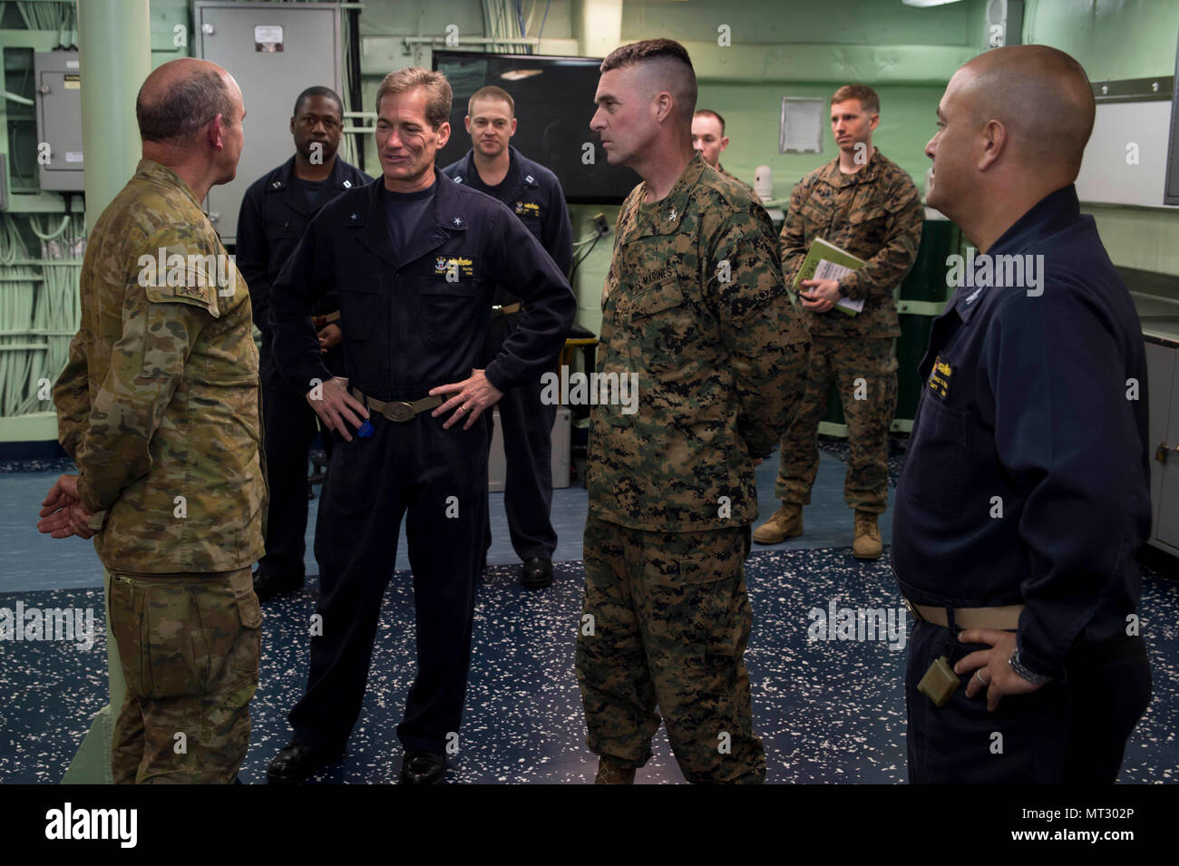170723-N-RU971-058 CORAL SEA (July 23, 2017) Rear Adm. Marc Dalton ...