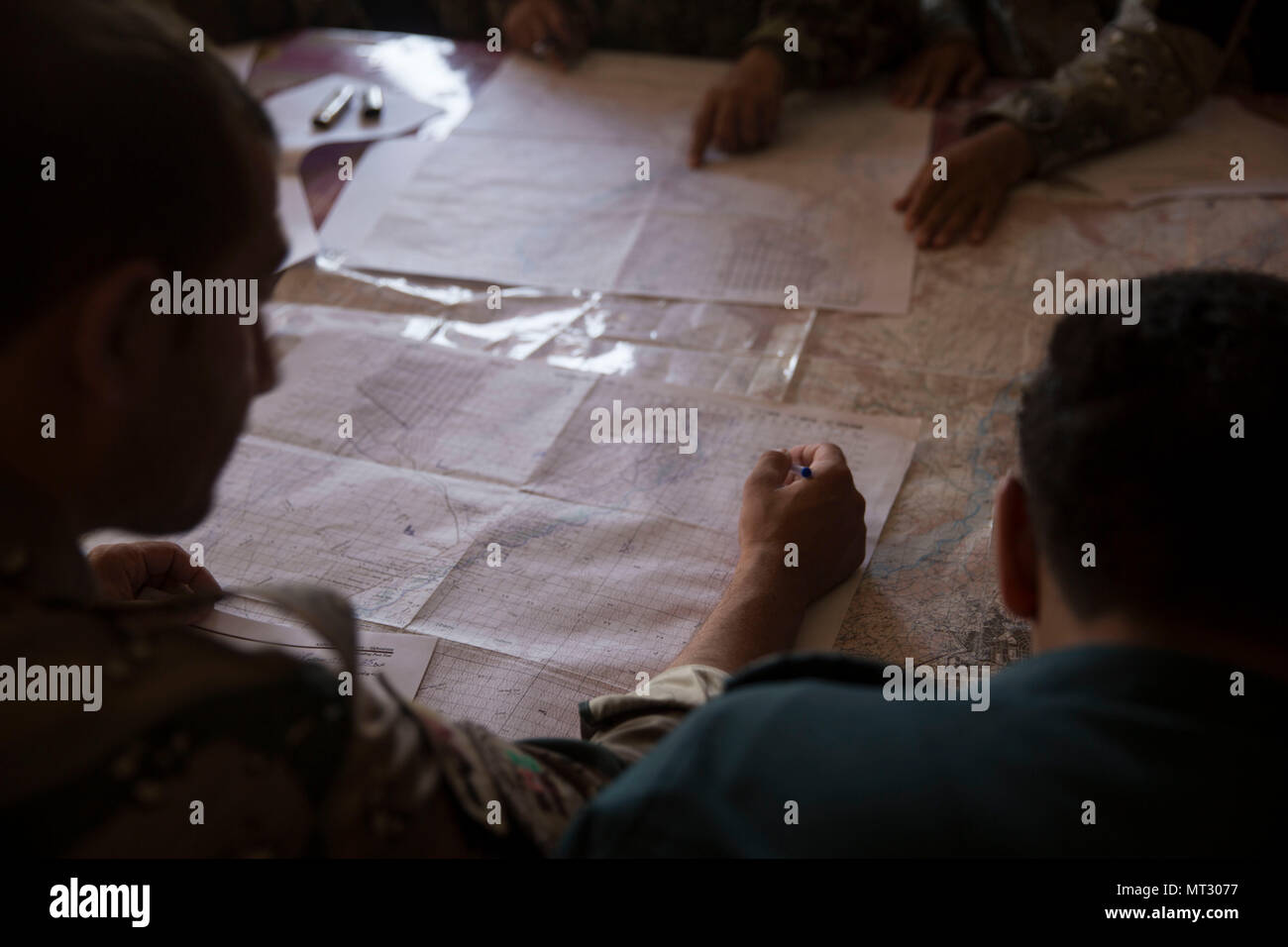 Plotting on maps hi-res stock photography and images - Alamy