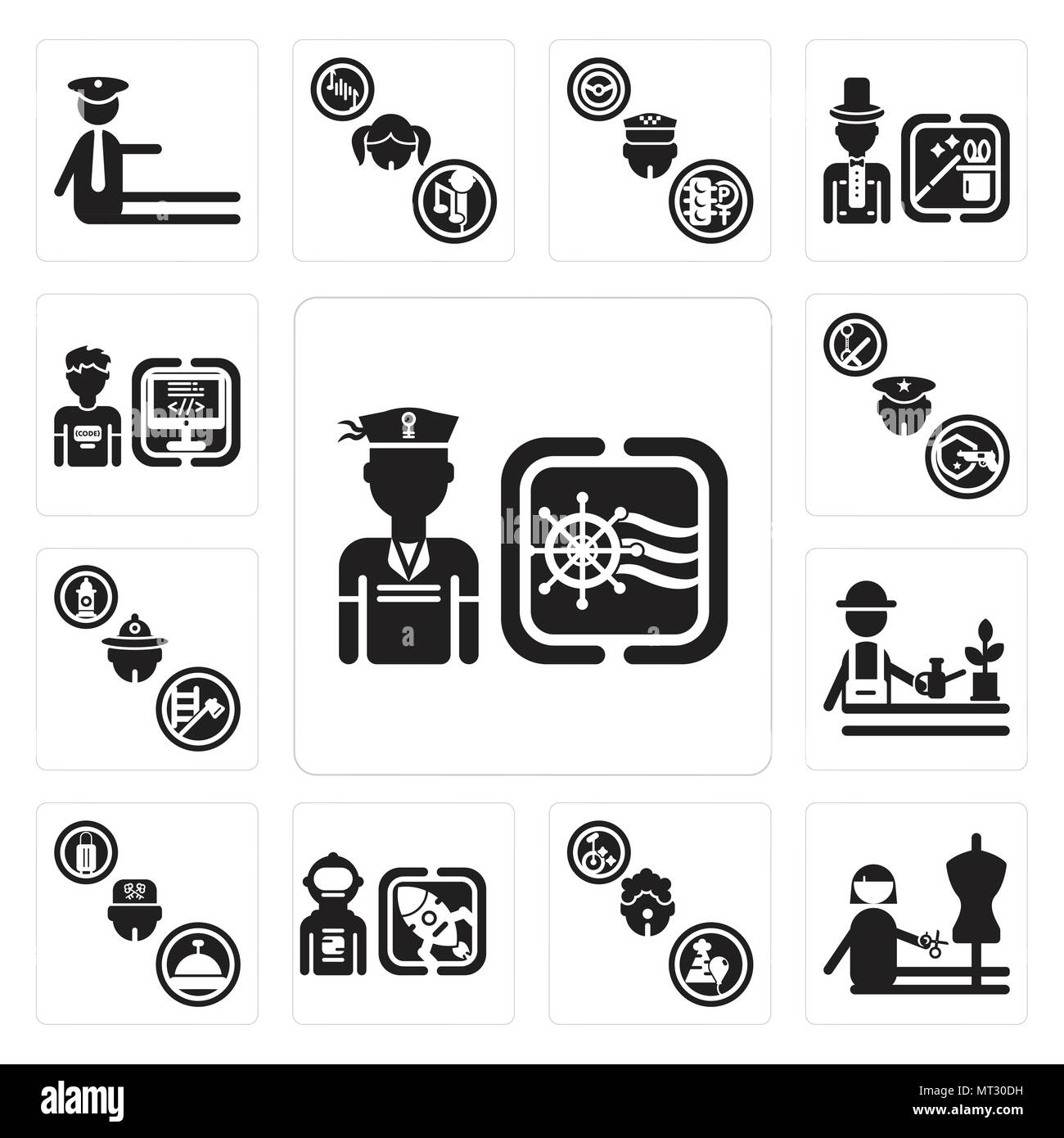 Firefighter astronaut Stock Vector Images - Alamy