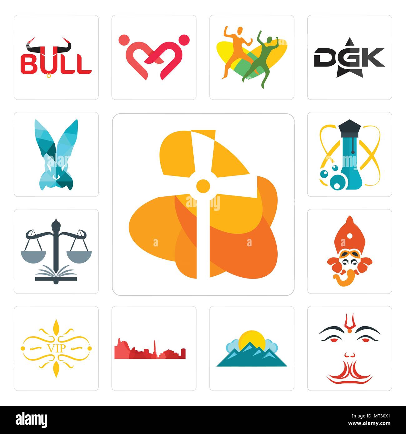 Siddhivinayak icon vector vectors hi-res stock photography and images ...