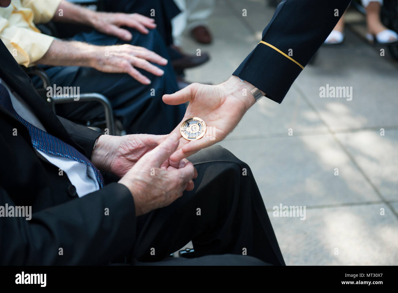 Maj. Scott Beeson, command sergeant , 3d U.S. Infantry Regiment (The ...