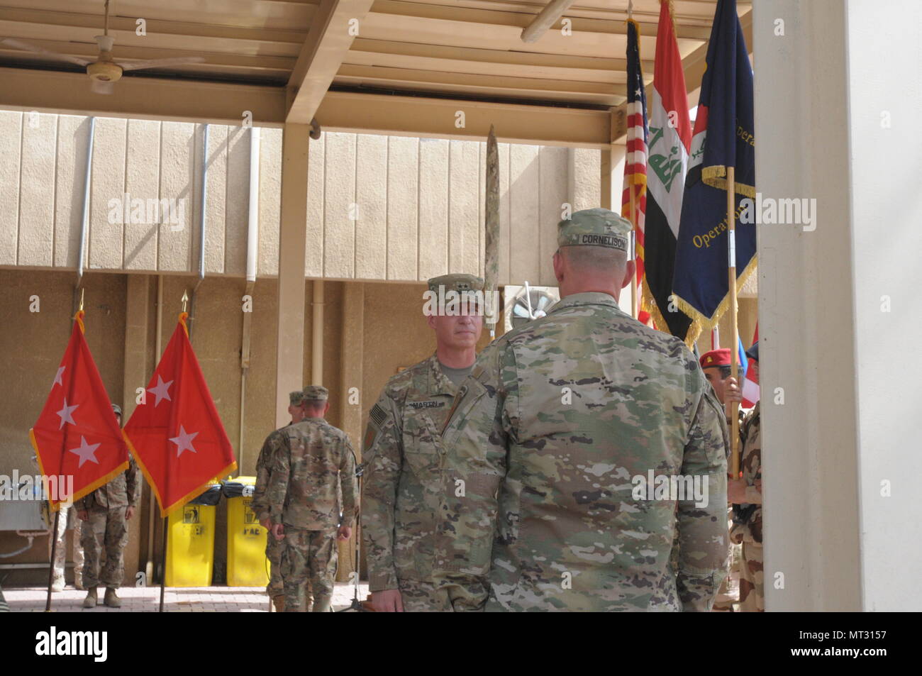 UNION III, Iraq – The outgoing 1st Infantry Division commanding general ...