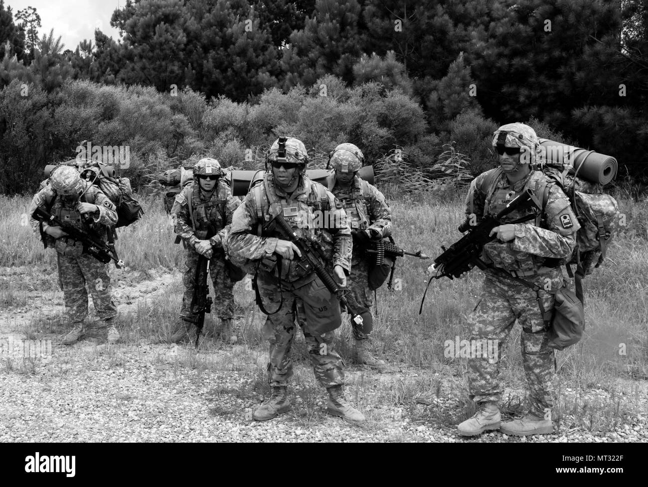 1st battalion 65th infantry Black and White Stock Photos & Images - Alamy