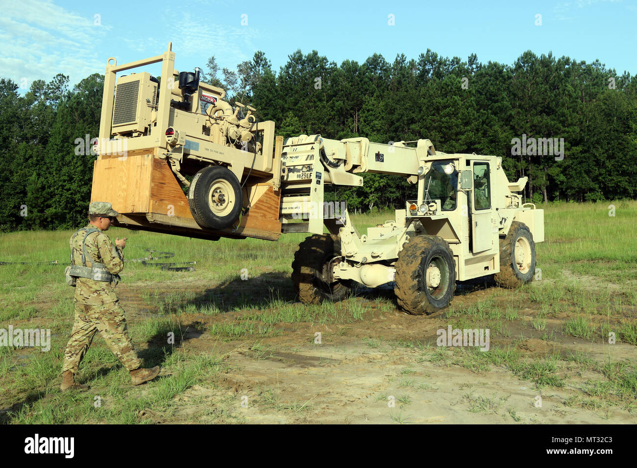 Spc. James Murphy Jr., a petroleum supply specialist with the 135th ...