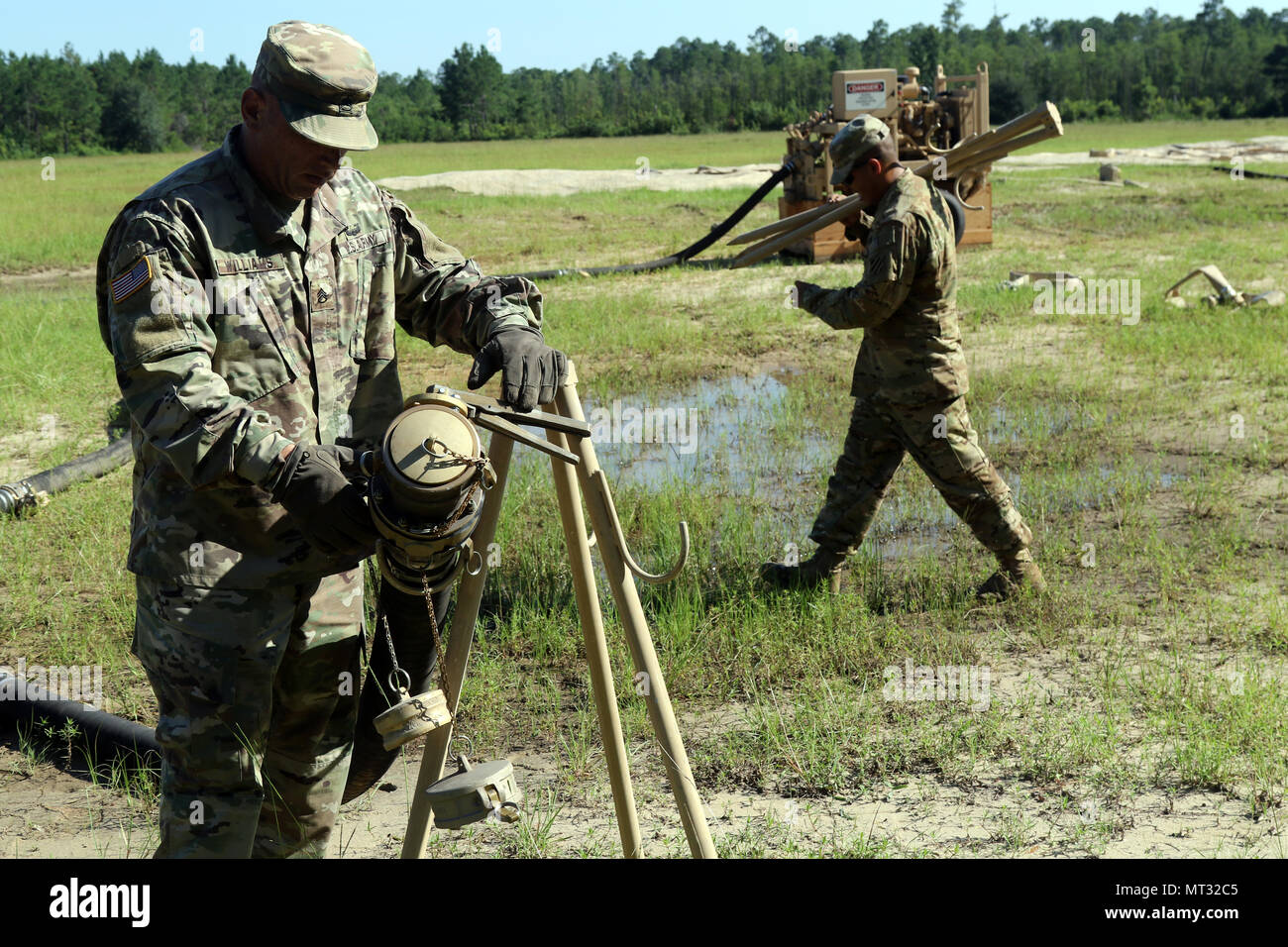 Staff Sgt. Joshua Williams, a petroleum supply specialist with the ...