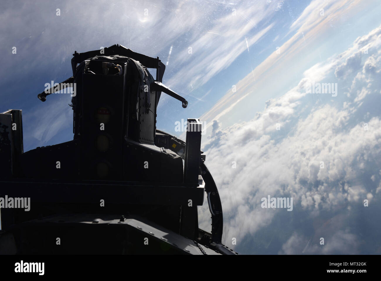 An F-15 fighter jet, assigned to the 433rd Weapons Squadron, at Nellis ...