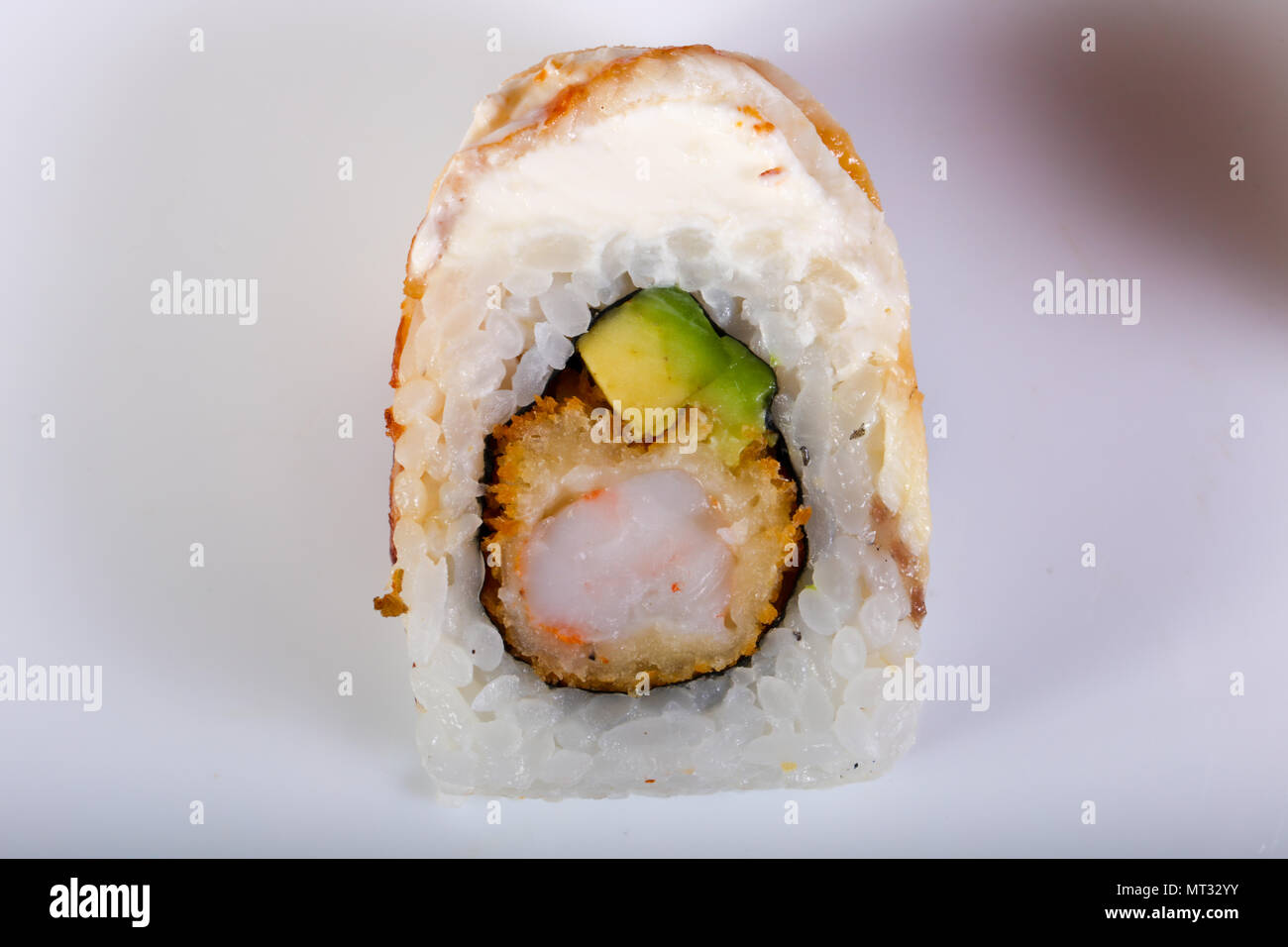 Tradittional Japan Eel roll Stock Photo - Alamy