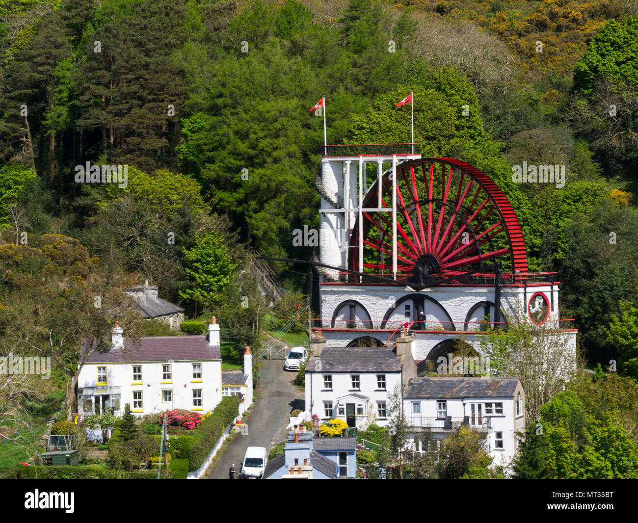 Great Laxey Waterwheel called Lady Isabella the largest working ...