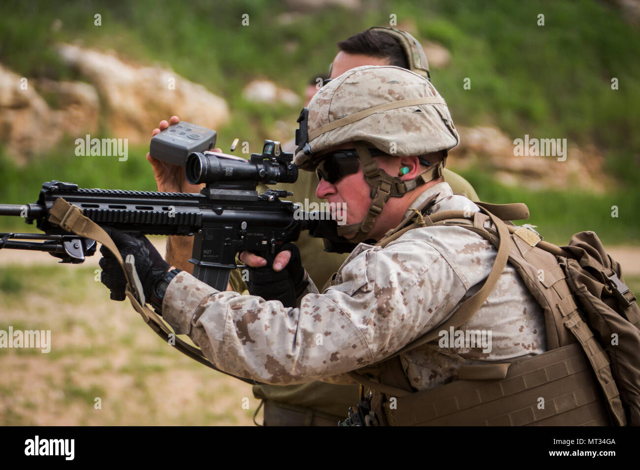 U.S. Marines and Israeli Defense Soldiers train together, March 22 ...