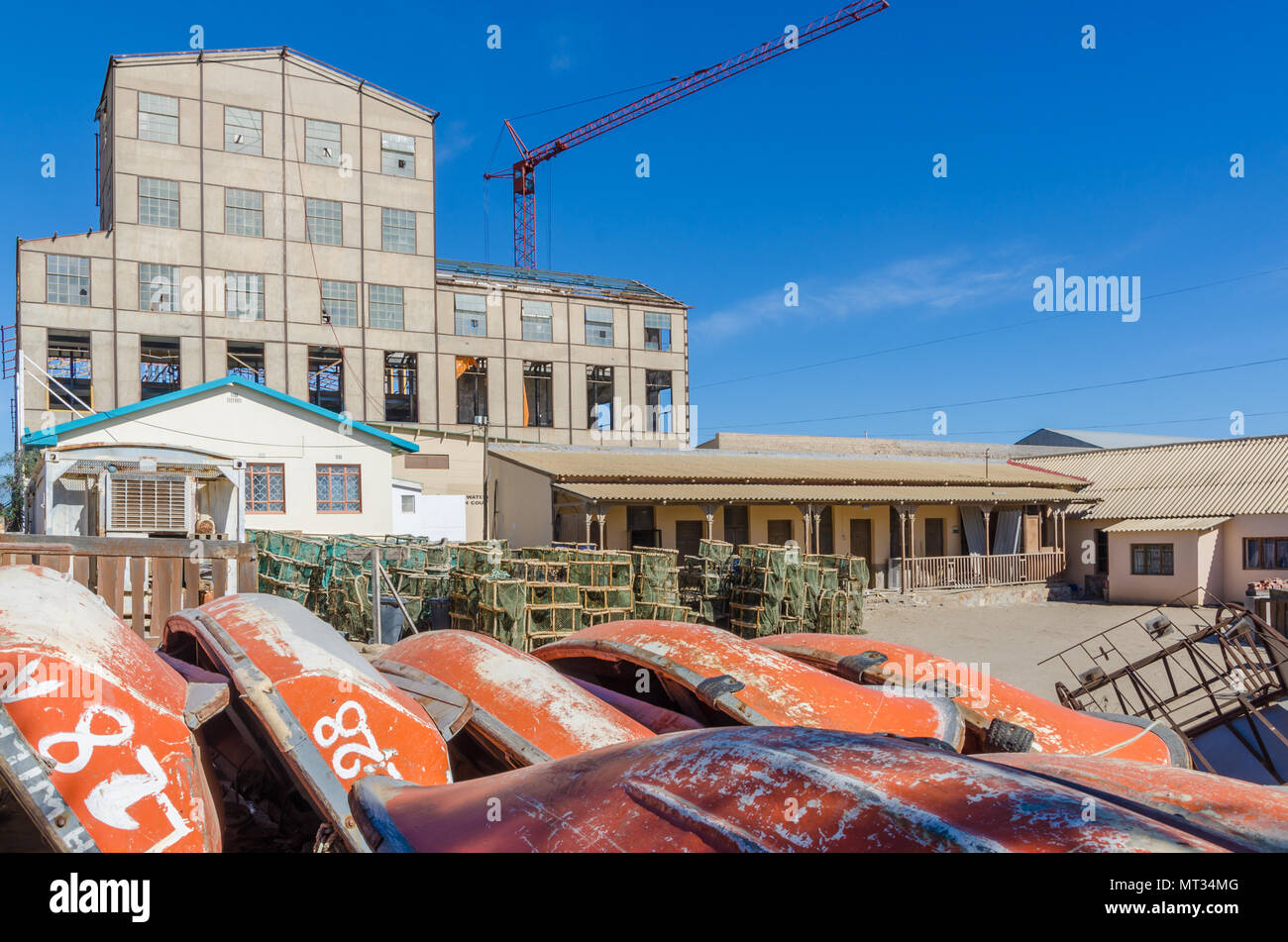 Old fish traps hi-res stock photography and images - Alamy