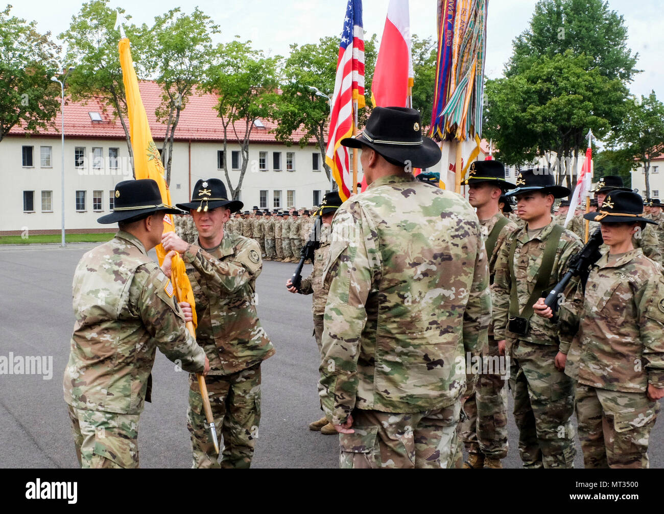 Lt. Col. Steven Gventer, former commander of Battle Group Poland and ...