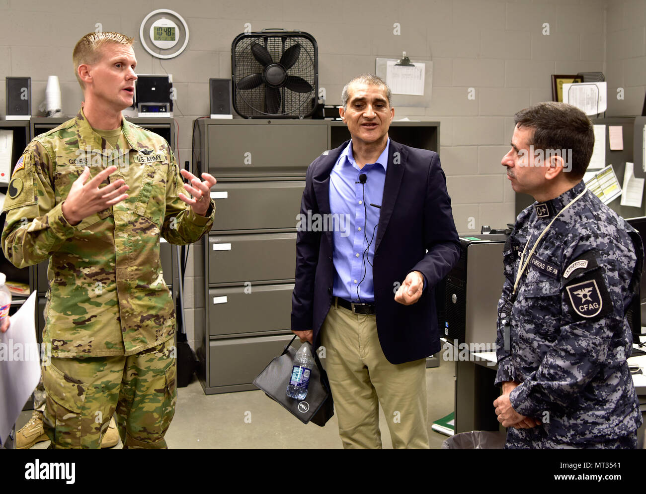 Sgt. Maj. Carl Goss, Technical Inspector, Arkansas National Guard ...