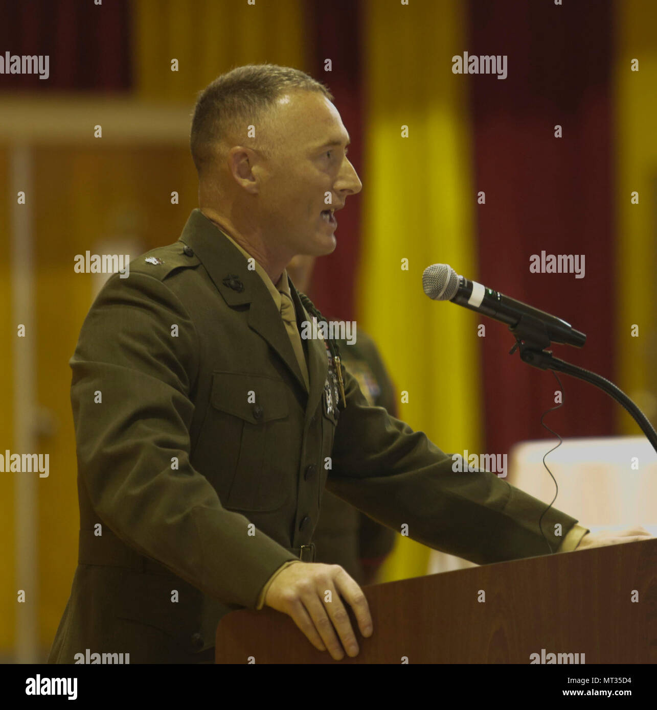 Lt. Col. Gregory P. Gordon, the commanding officer of 1st Battalion ...