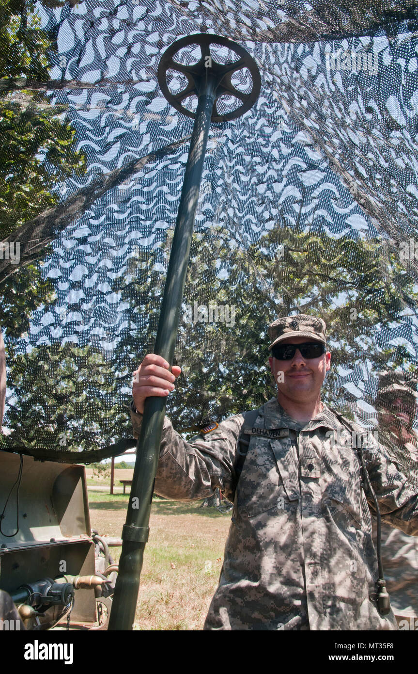Spc. Sam Dehaven, a U.S. Army Reserve medic and civilian commercial ...