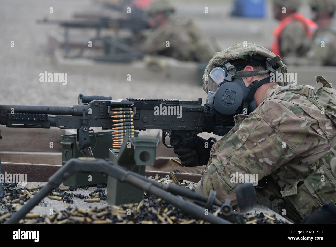U.S. Air Force Senior Airman Andrew Delvo, of the 219th Security Forces ...