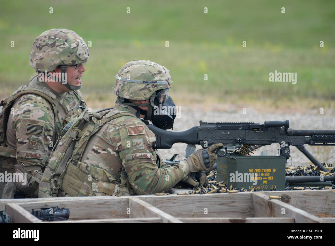 U.S. Air Force Staff Sergeant of the 219th Security Forces Squadron ...