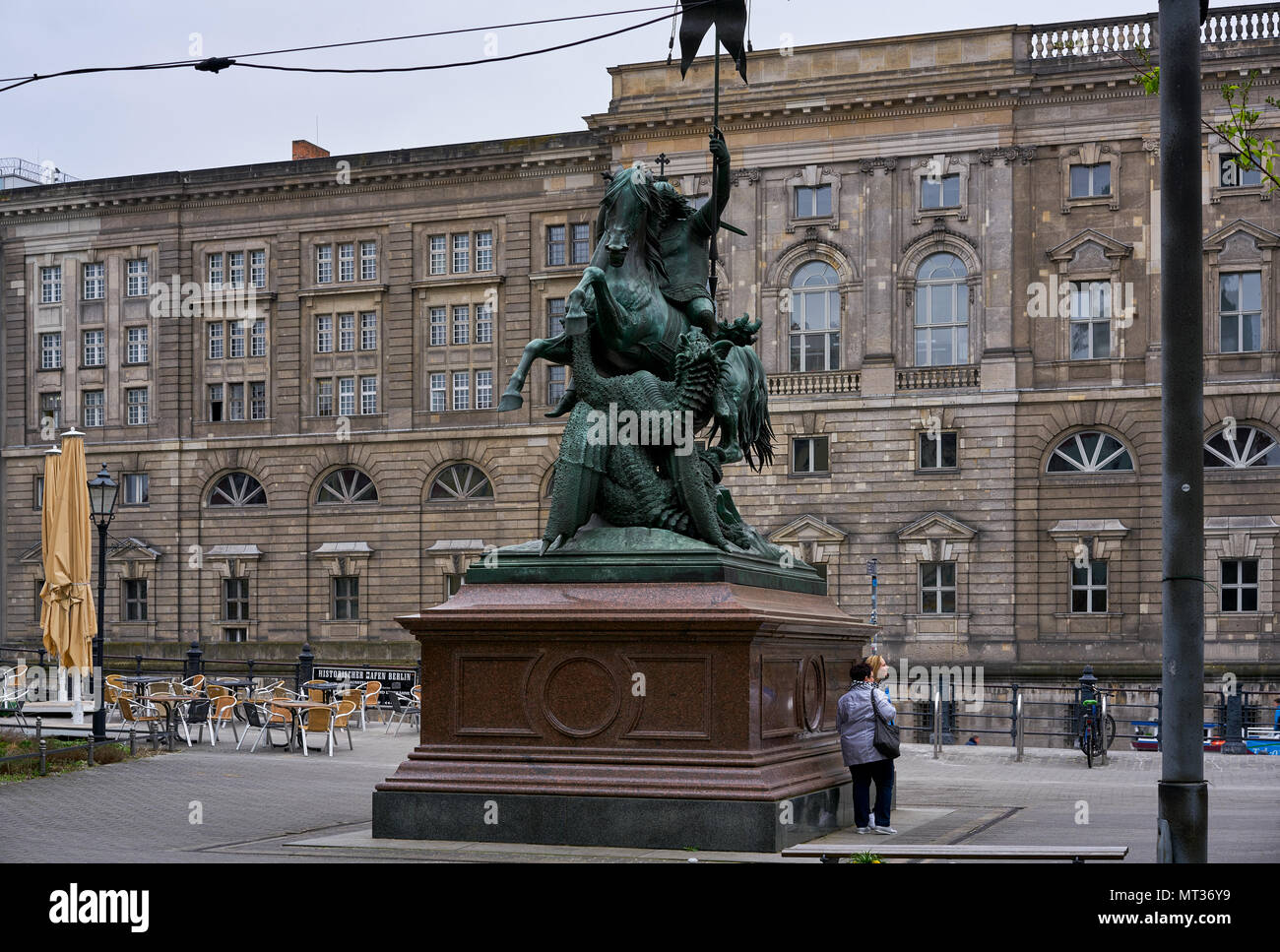 St george dragon berlin germany hi-res stock photography and images - Alamy