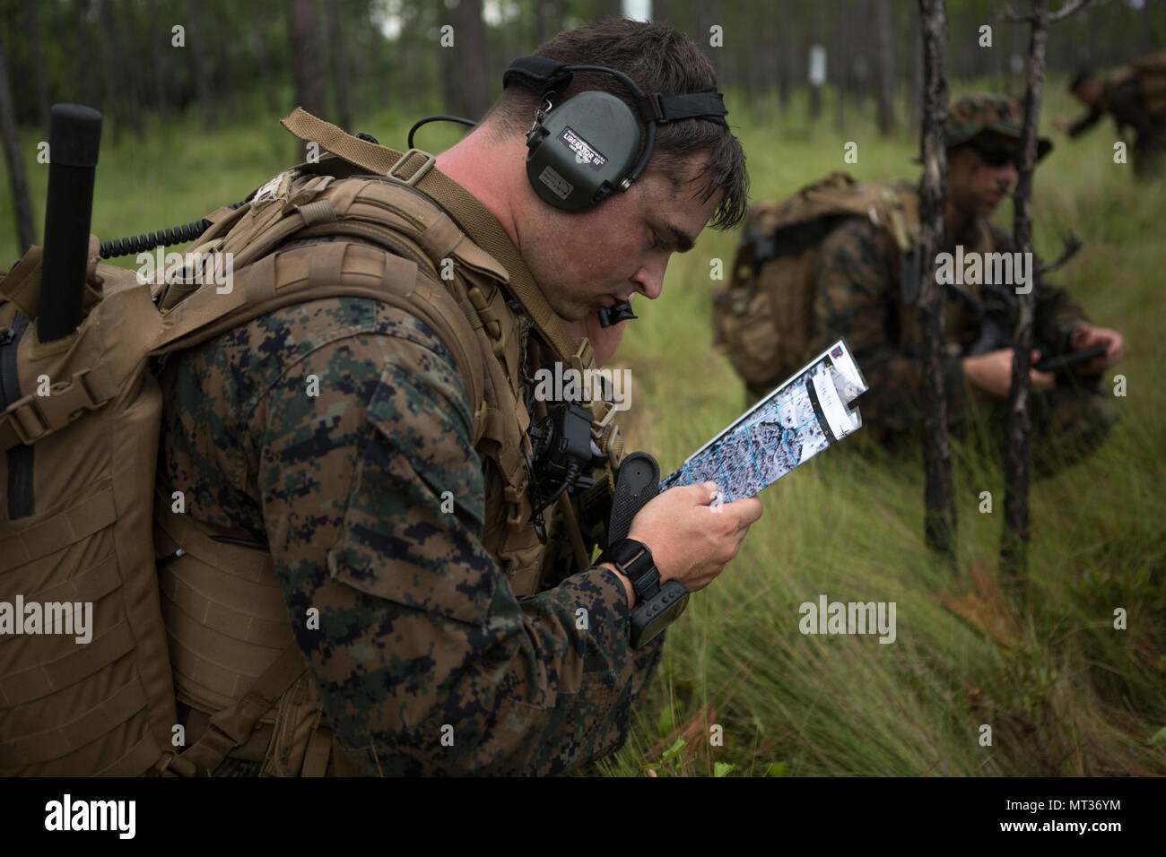 U.S. Marine Sgt. Brandon S. Chelf, a fire support man with Battalion ...